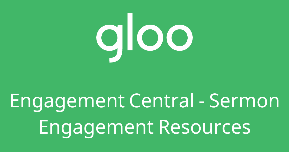 Engagement Central - Sermon Engagement Resources | Marketplace
